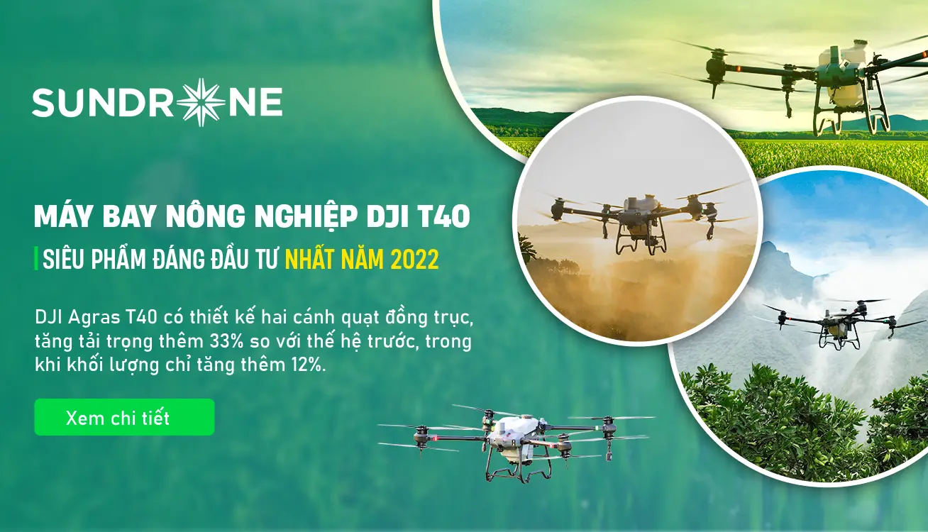 SunDrone - Chuyên Cung Cấp Máy Bay Nông Nghiệp Chính Hãng