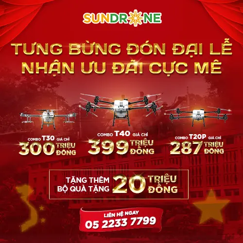 SunDrone - Chuyên Cung Cấp Máy Bay Nông Nghiệp Chính Hãng